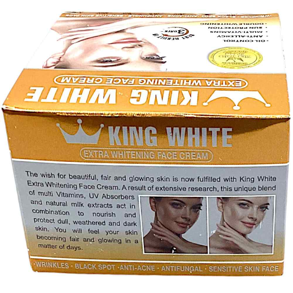 King White Extra Whitening Cream - Aphrizone